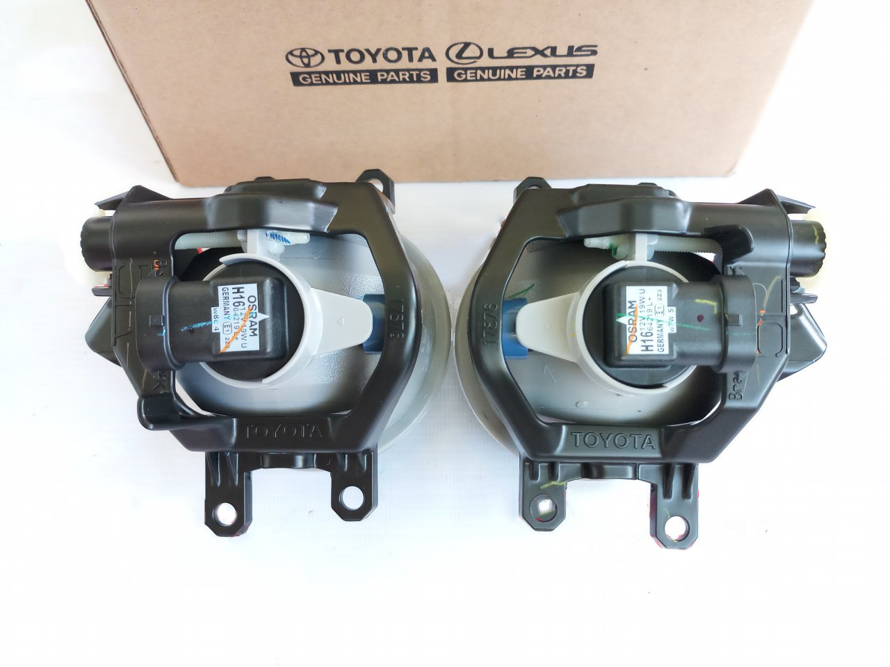 Đèn sương mù Toyota Fortuner 2017 nhập khẩu Quốc Duy Auto chính hãng