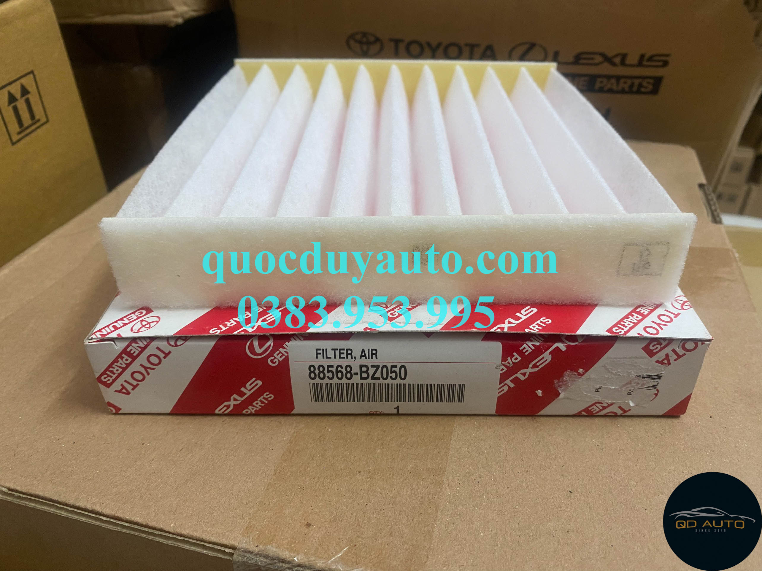 Lọc gió điều hòa xe Toyota Avanza