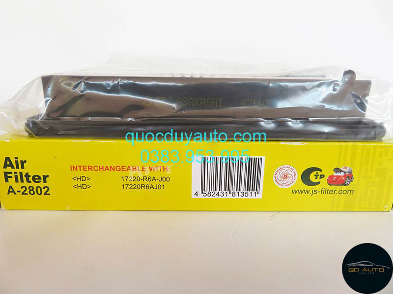 Lọc gió động cơ Honda CR-V JS Asakashi A2802